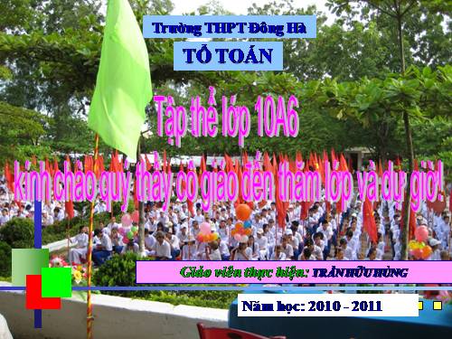 Chương I. §5. Trục toạ độ và hệ trục toạ độ - Hình học 10 Nâng cao ...