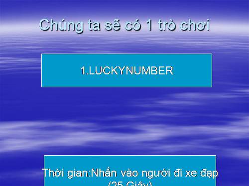 Lucky number powerpoint (chỉ cần thay câu hỏi) đã sửa - Tiếng Anh 7 ...