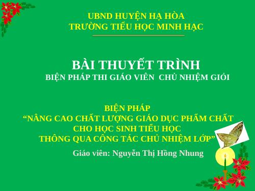 pp thuyết trình biện pháp thi gvcn giỏi 2022 - 2023 - Lưu trữ tạm thời ...