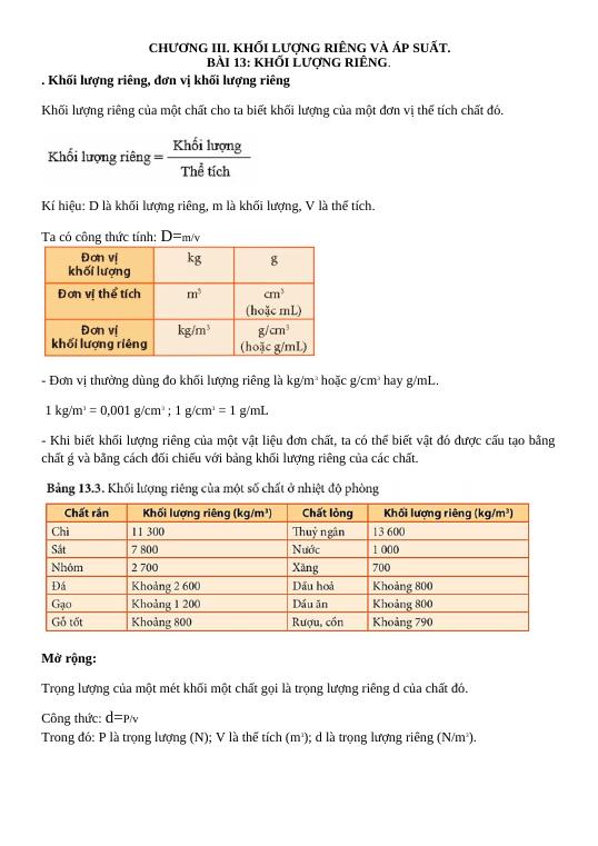 Li' thuye^'t co+ ba?n va` ba`i ta^.p tra('c nghie^.m pha^`n va^.t li' - KHTN 8 - Đặng Đình Dinh ...