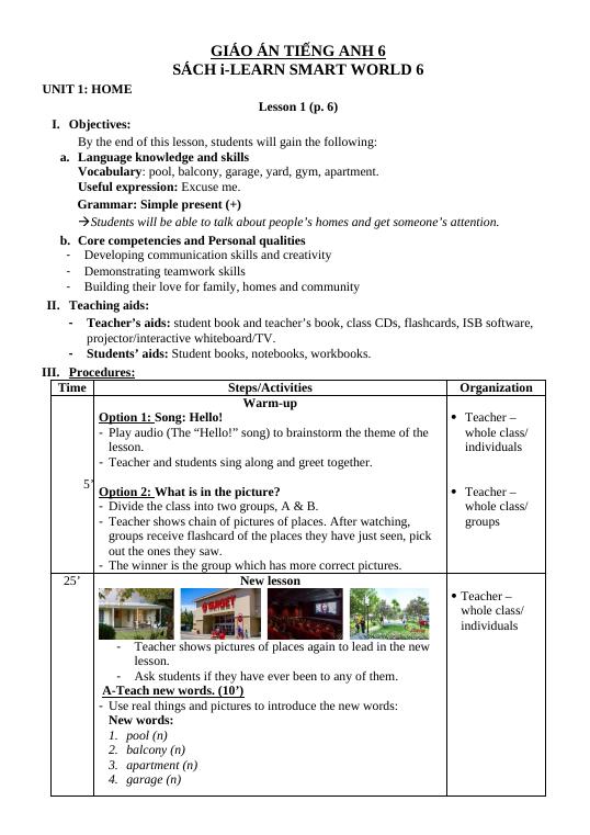 i learn smart world 6 - i-Learn Smart World 6 - Lê Viết Chính - Thư ...