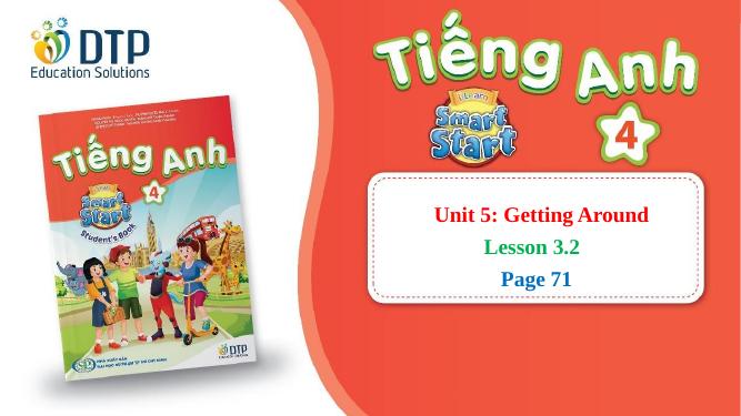 Unit 5. Getting around. lesson 3.2 - i-Learn Smart Start 4 - Cao Văn ...