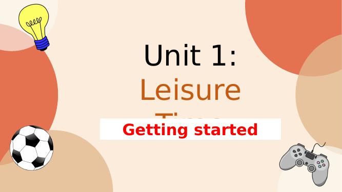 Unit 1. Leisure Activities. Lesson 1. Getting started - Tiếng Anh 8 - Phùng Linh - Thư viện Bài ...