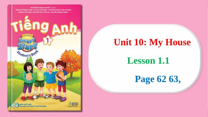 Unit 10. My house. lesson 1 - i-Learn Smart Start 1 - Cao Văn Duyến ...