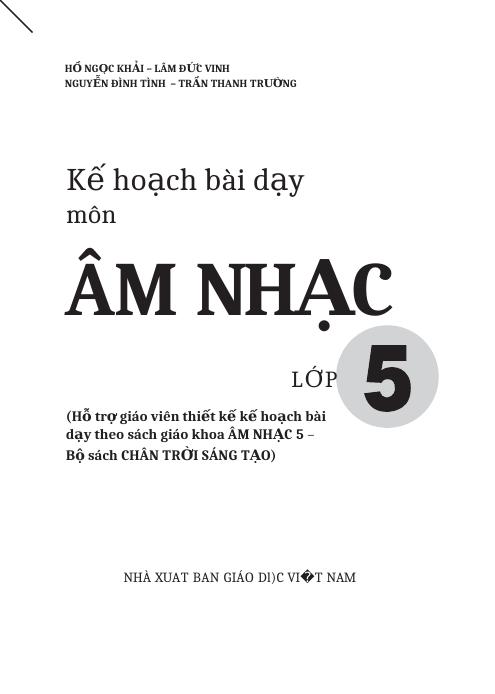 KHBD AM NHAC 5 CTST - Âm nhạc 5 - Lai Thi Sen - Thư viện Giáo án điện tử