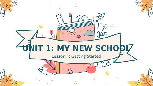 Unit 1. My new school. Lesson 1. Getting started - Tiếng Anh 6 - nguyễn thị hồng vân - Thư viện ...