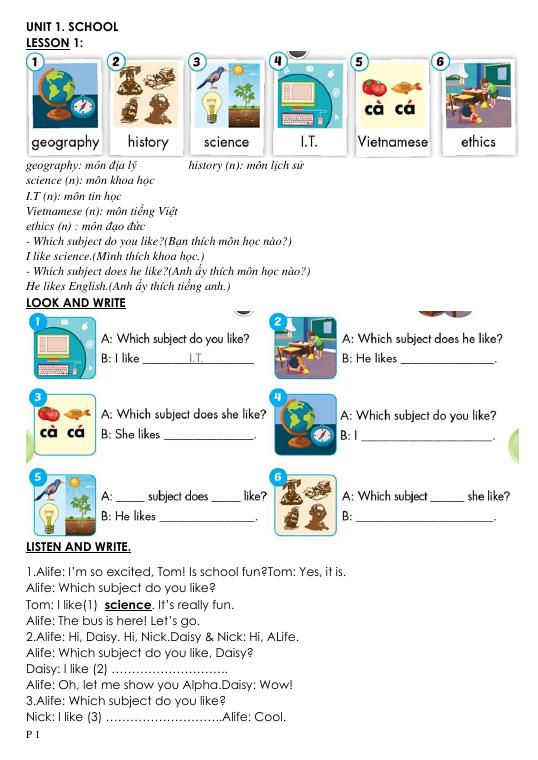 UNIT 12345 - i-Learn Smart Start 5 - Bùi Ngoc Loan - Thư viện Đề thi ...