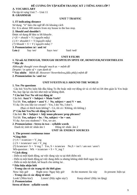 Các chương trình khác (Lớp 1). Các đề luyện thi - ABC English 1 - minh ...