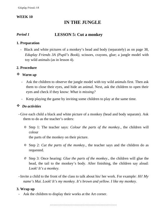 Eduplay Friends 3A t10 - Lá - Hồ Trần Đăng Nguyên - Thư viện Giáo án ...